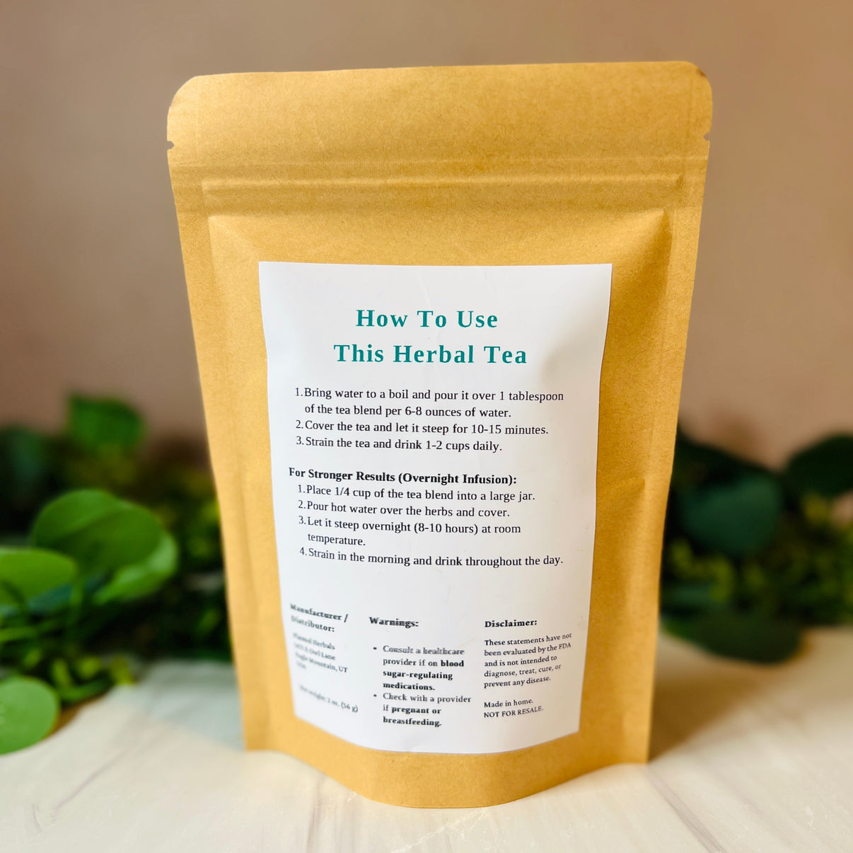 Diabe-Tea – Planted Herbals